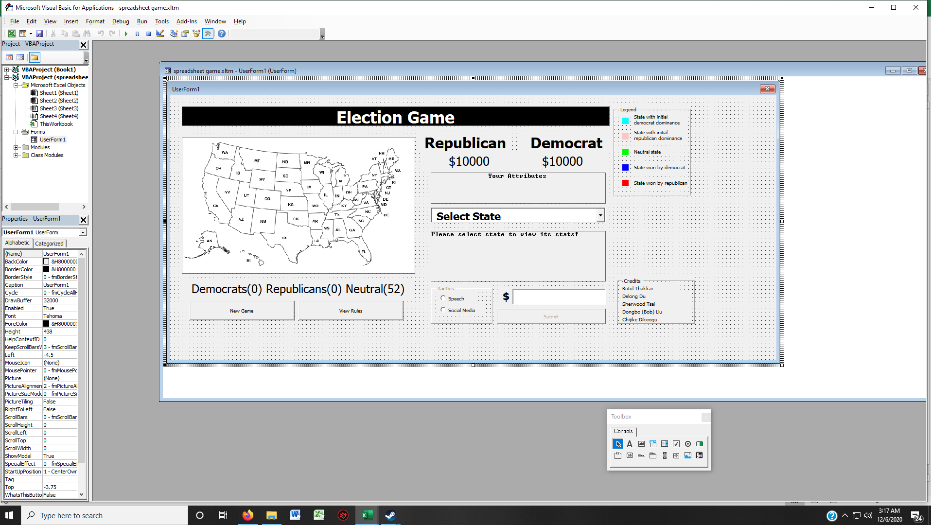 Excel War – Subjective Reality Studios